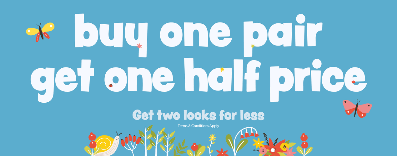Half Price Glasses Offer Voucher | Opticians & Hearing Care | Scrivens
